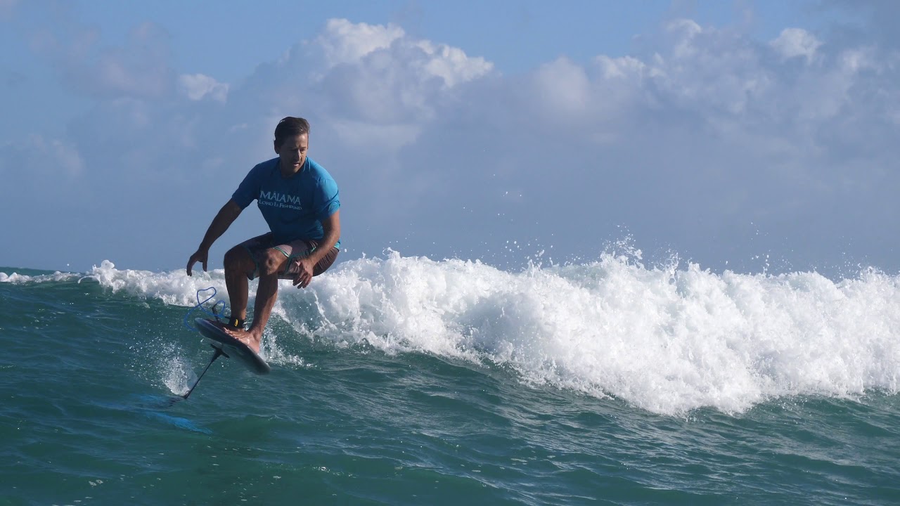 John Amundson ripping on Maui - Foiling Magazine