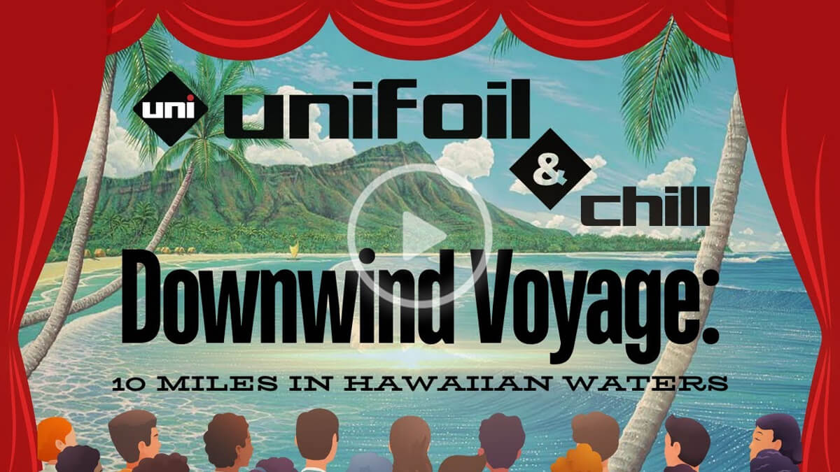Unifoil & Chill Downwind Voyage: 10 Miles in Hawaiian waters - Foiling ...